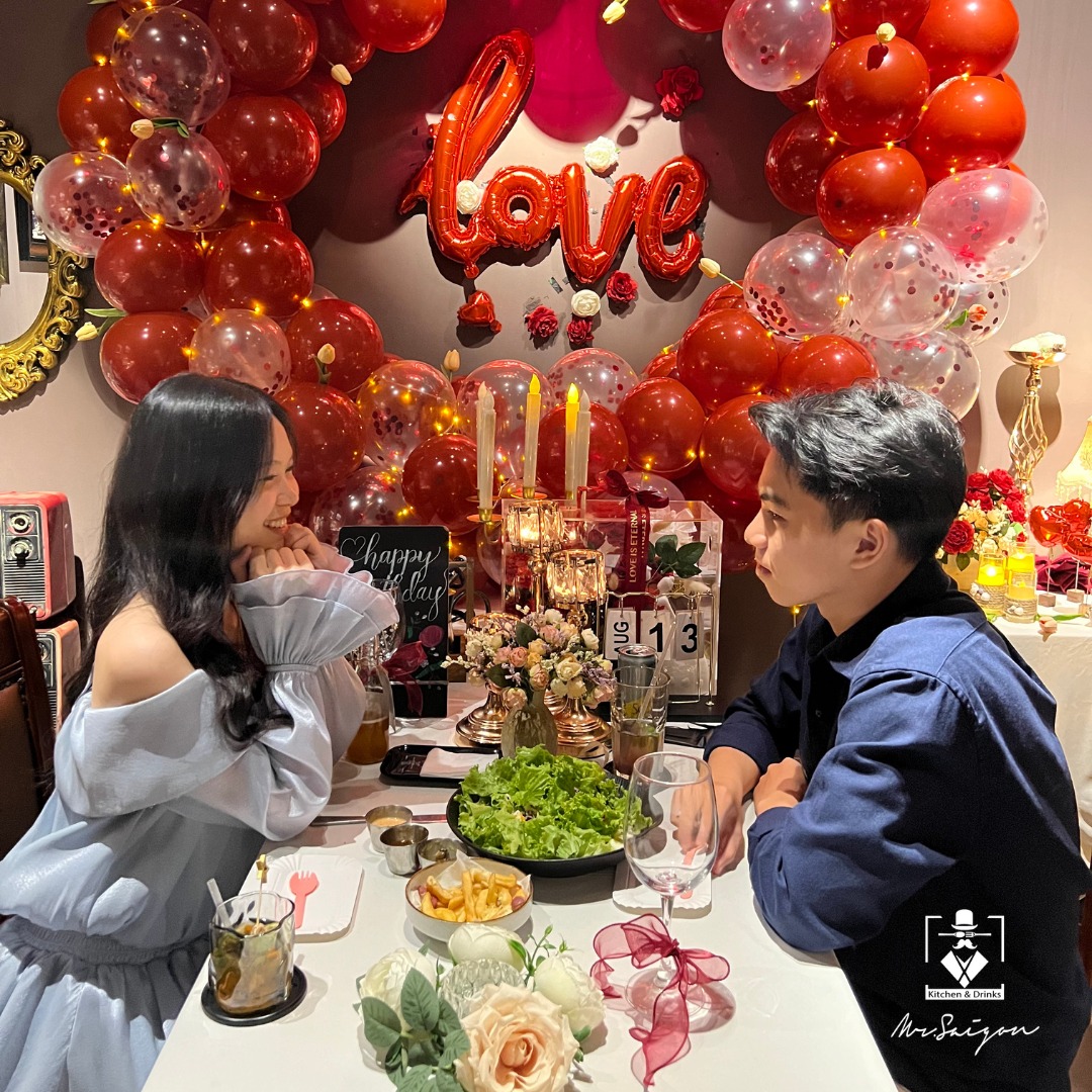 Mr.Saigon - Kitchen and Drinks | Chuỗi Nhà Hàng Lãng Mạn Tại Sài Gòn